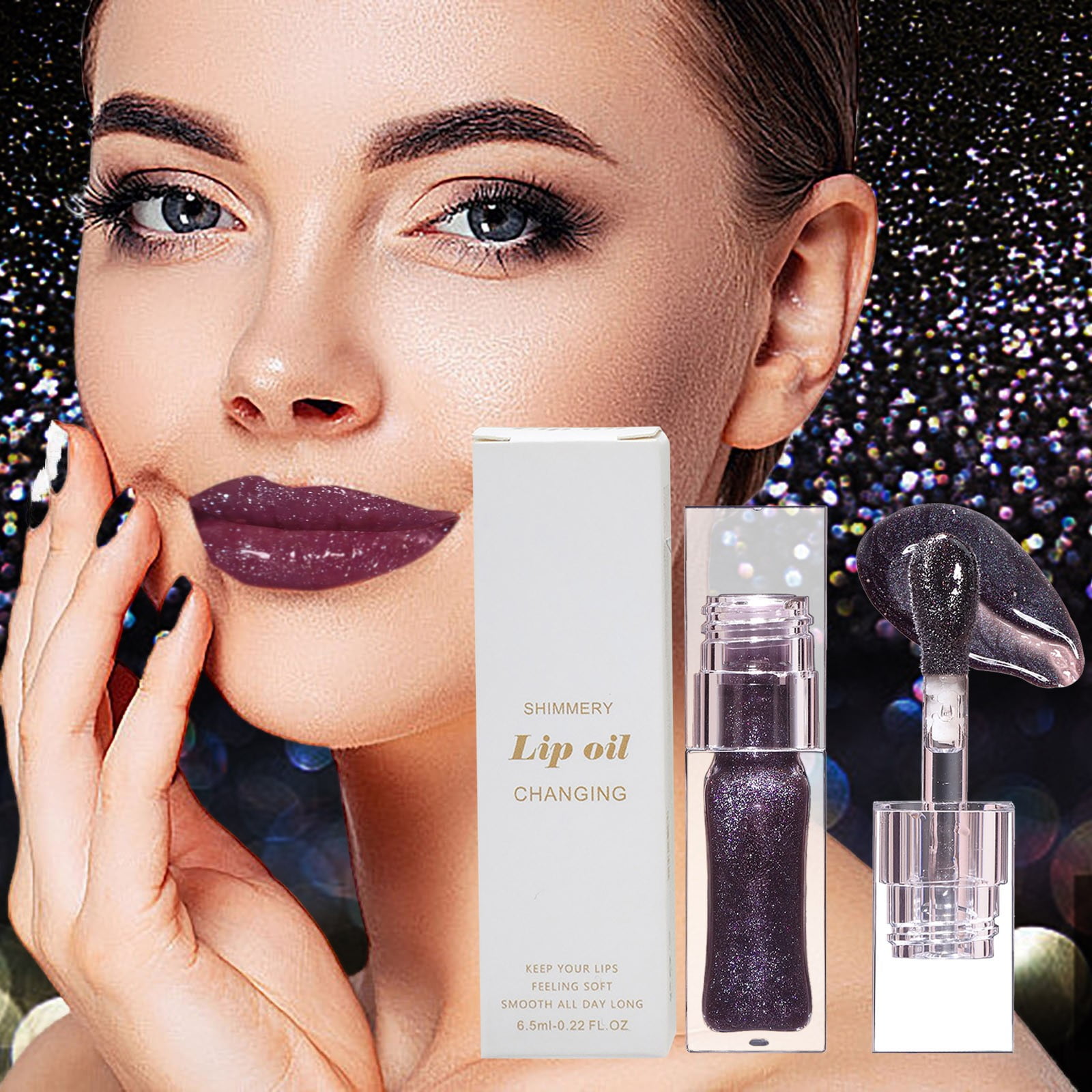 Clearance!Cosmetics Color Changing Lip Oil Up Color Changing Lip Oil ...