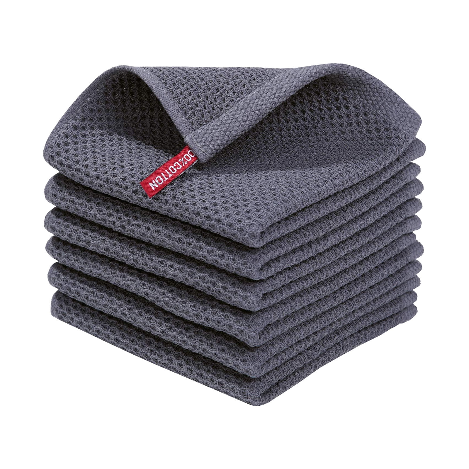 Hvmvliv Cotton Kitchen Dish Cloths Honeycomb Kitchens Towel Soft Super ...
