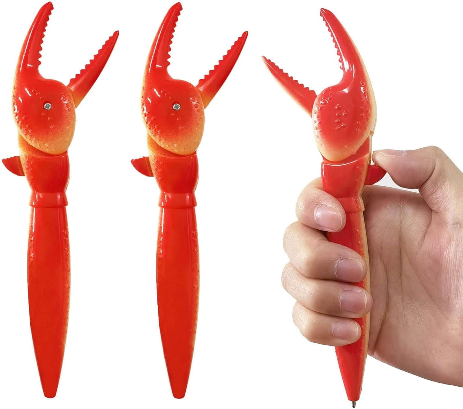 Crab Claw Lobster Claw Push-Type Clip Ballpoint Pen [1 Piece] - Walmart.com