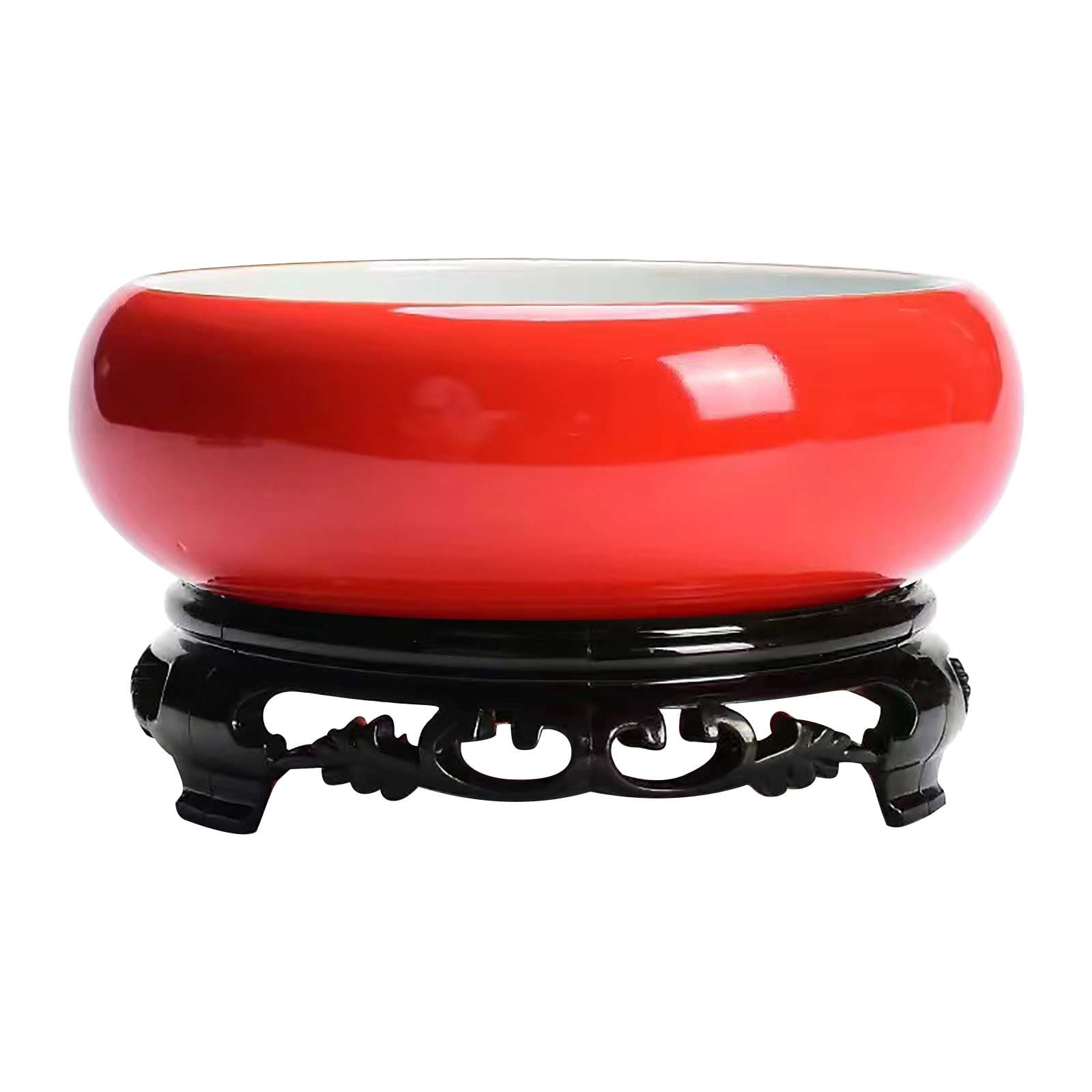 Clearance! Creative Ceramic Bowl Planter Non-Porous Hydroponic ...