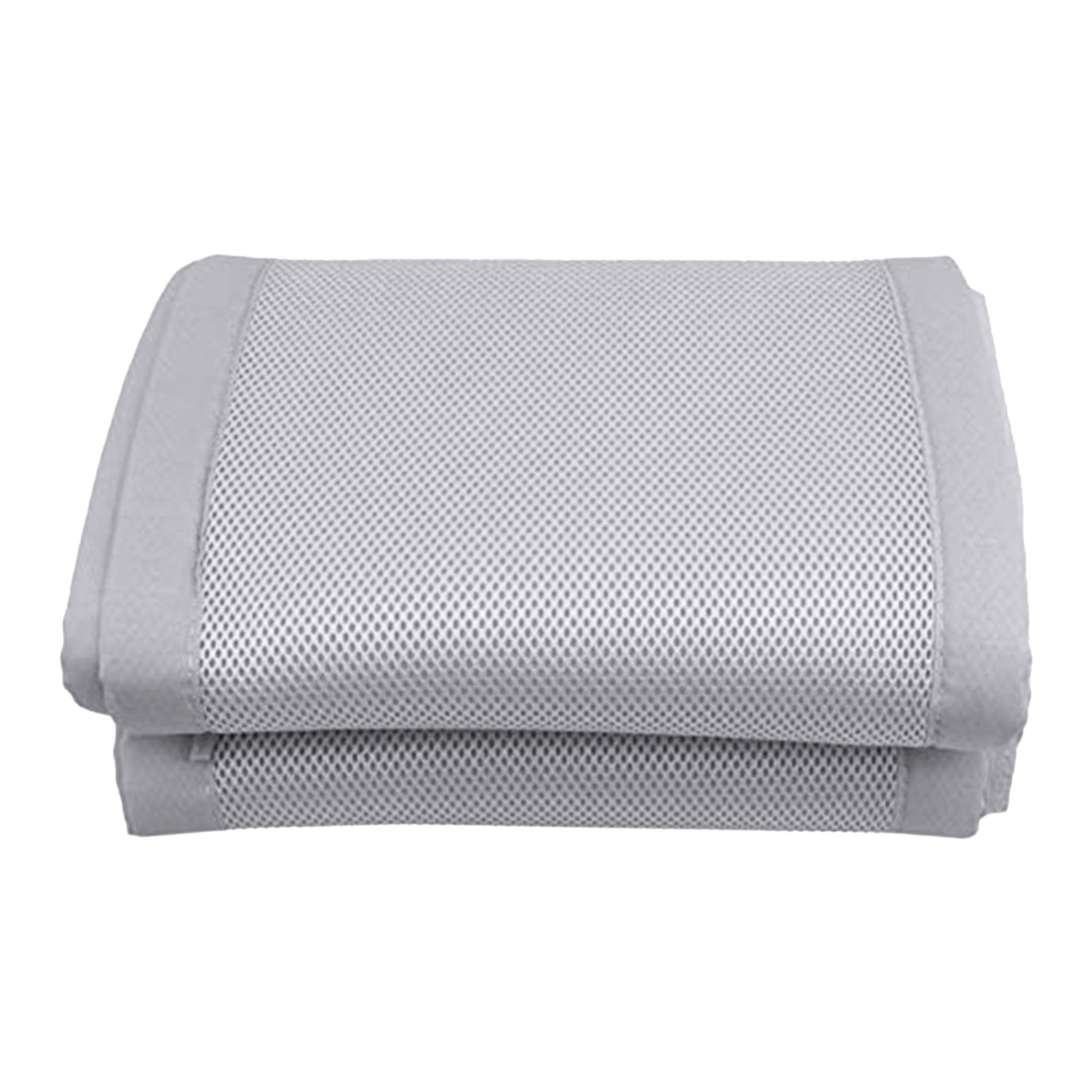 Clearance Crib Bumpers Mini Crib Breathable Crib Bumper Grey Mesh Crib ...