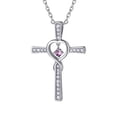 [Clearance] Cross Necklace for Women 925 Sterling Silver June ...
