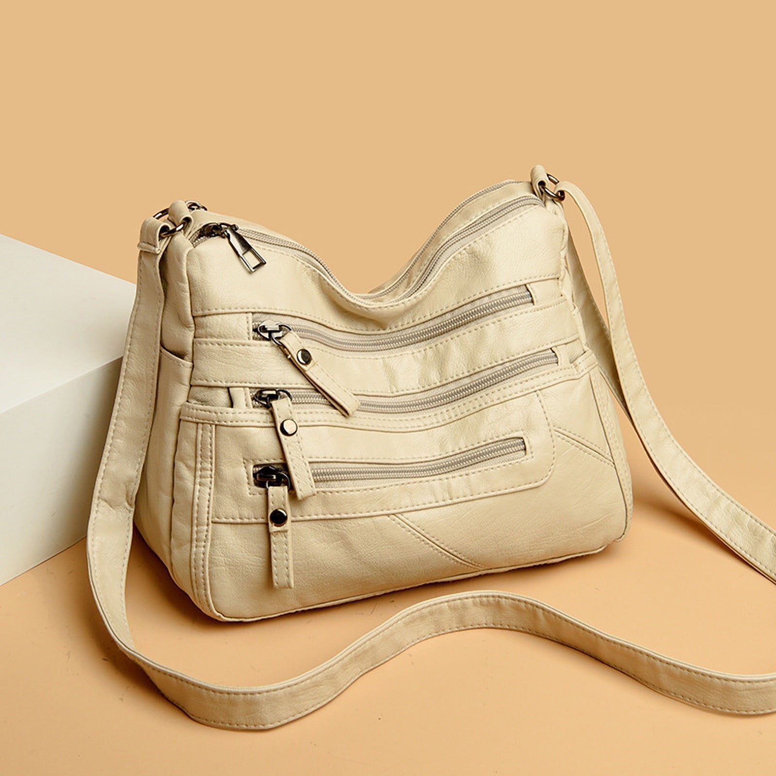 Clearance Crossbody Bags for Women Vintage Soft Leather Purses and ...