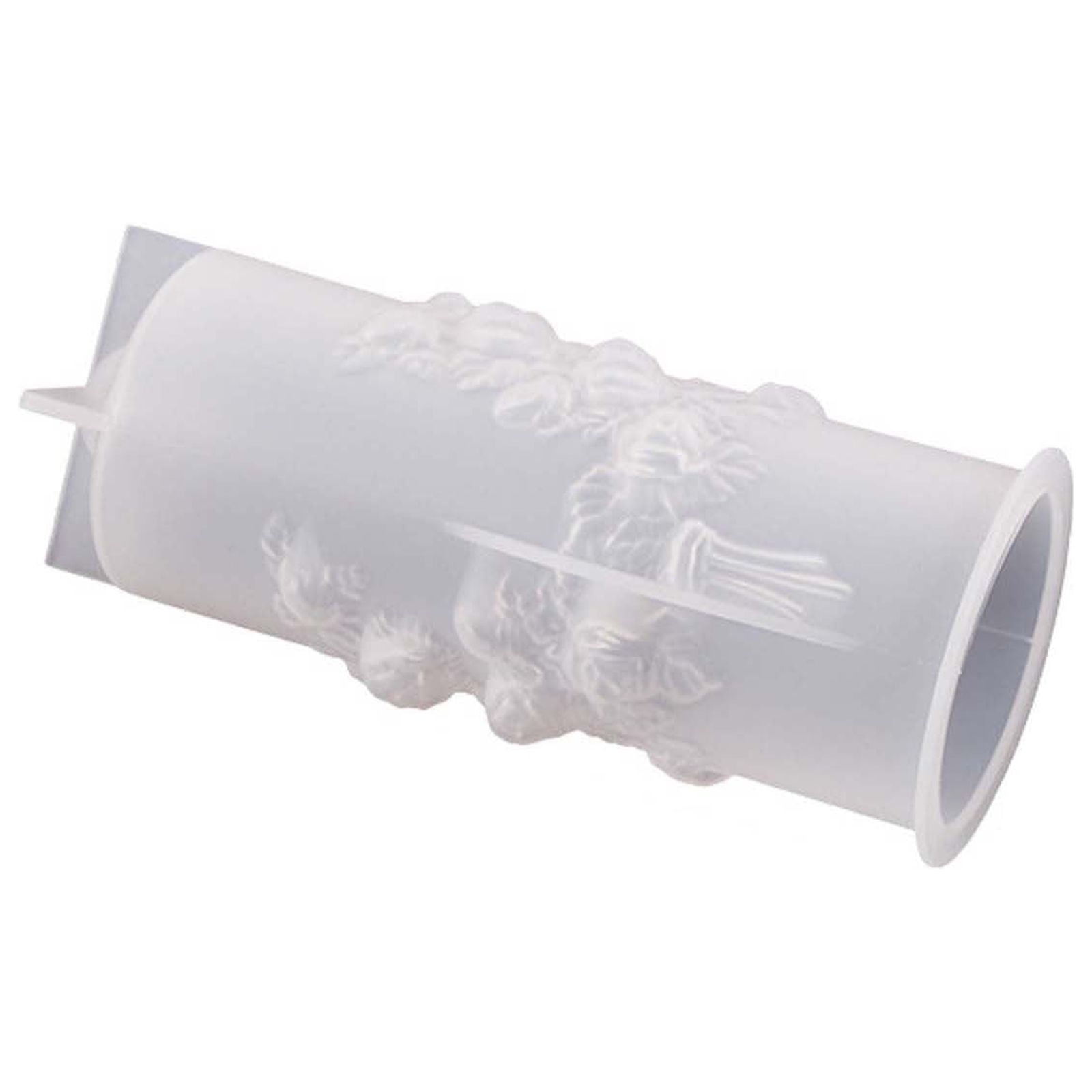 Crystal Drop Glue Rose Cylindrical ornament Silicone Mould Diy ...