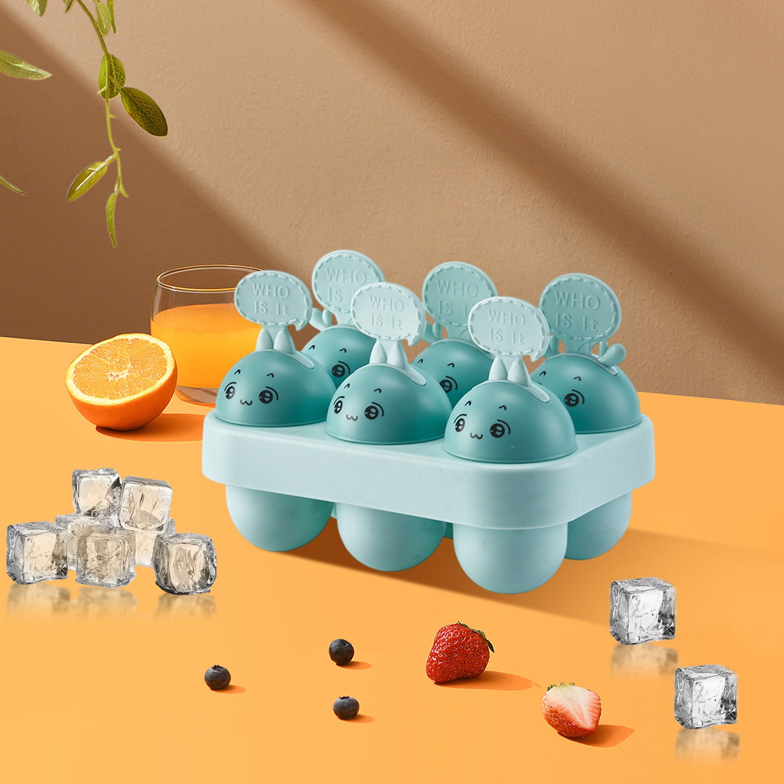 Clearance! Cute Little Angry Popsicle Mold,Popsicle Maker Ice Cream ...