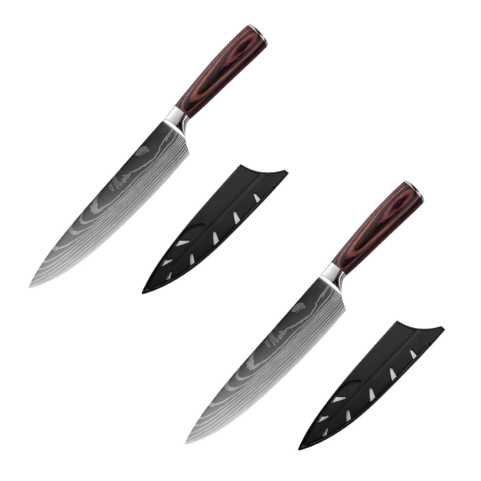 Clearance Cutter under $20 Meat Cutting Japanese Set Of Kitchen Chef ...