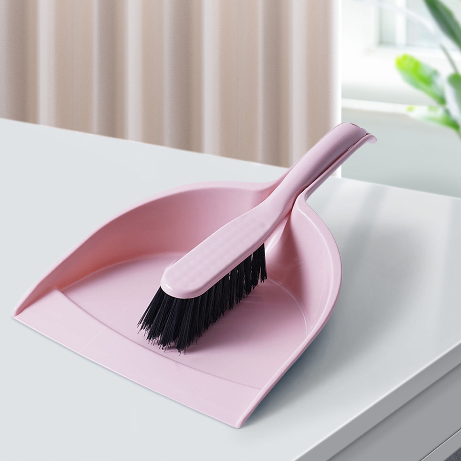 Clearance Czzoypi Brooms and Dustpan Set (Pink), Broom with Dustpan ...