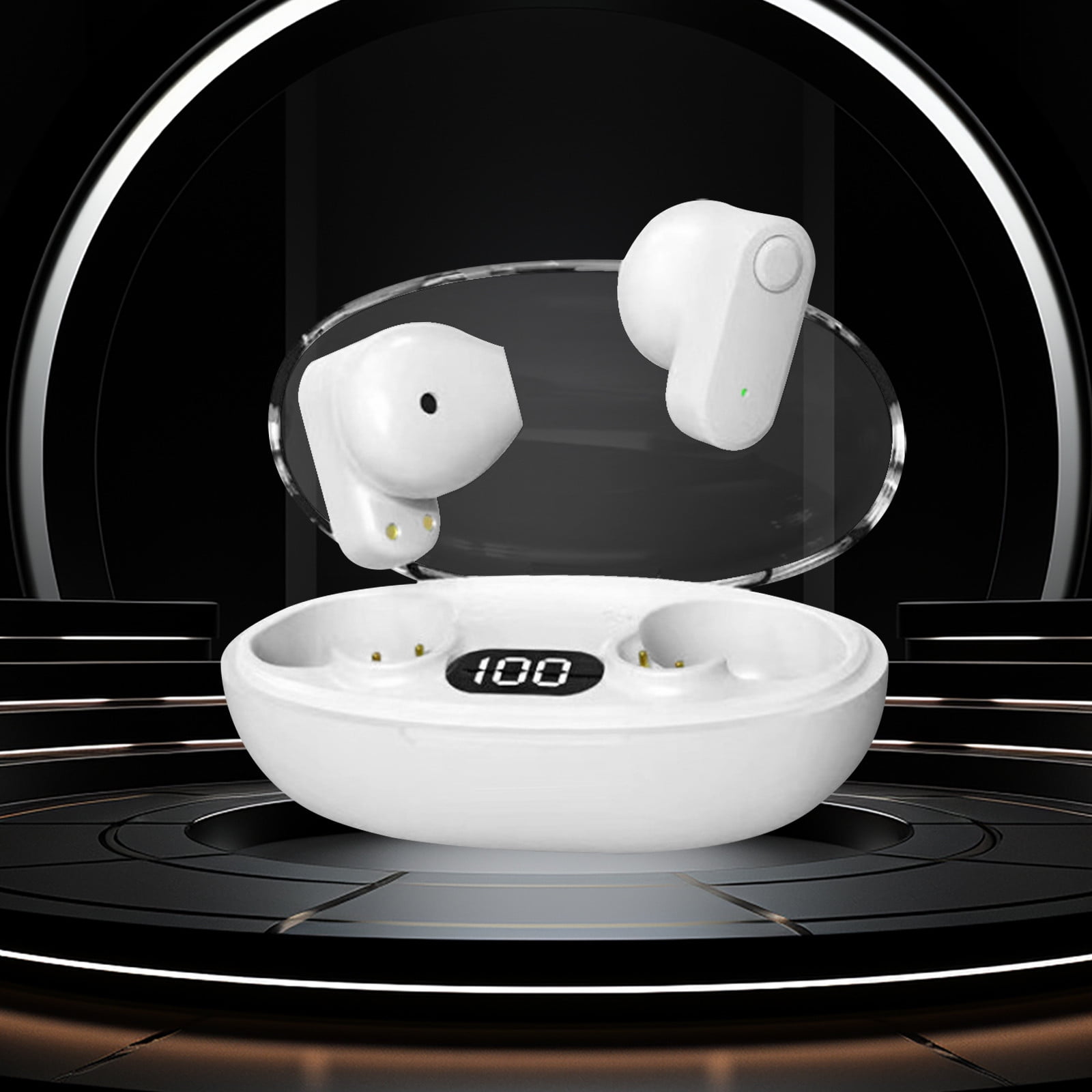 Clearance Czzoypi Ear Buds (White), Bluetooth Earbuds True Wireless ...