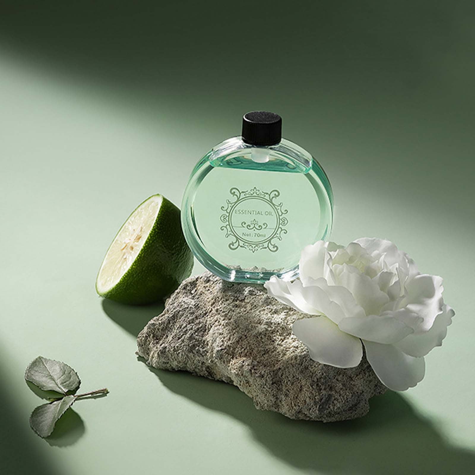 Clearance Czzoypi Oil Diffusers for Home (Green) Oil Diffuser Perfume 70ml Toilette For Use With ...