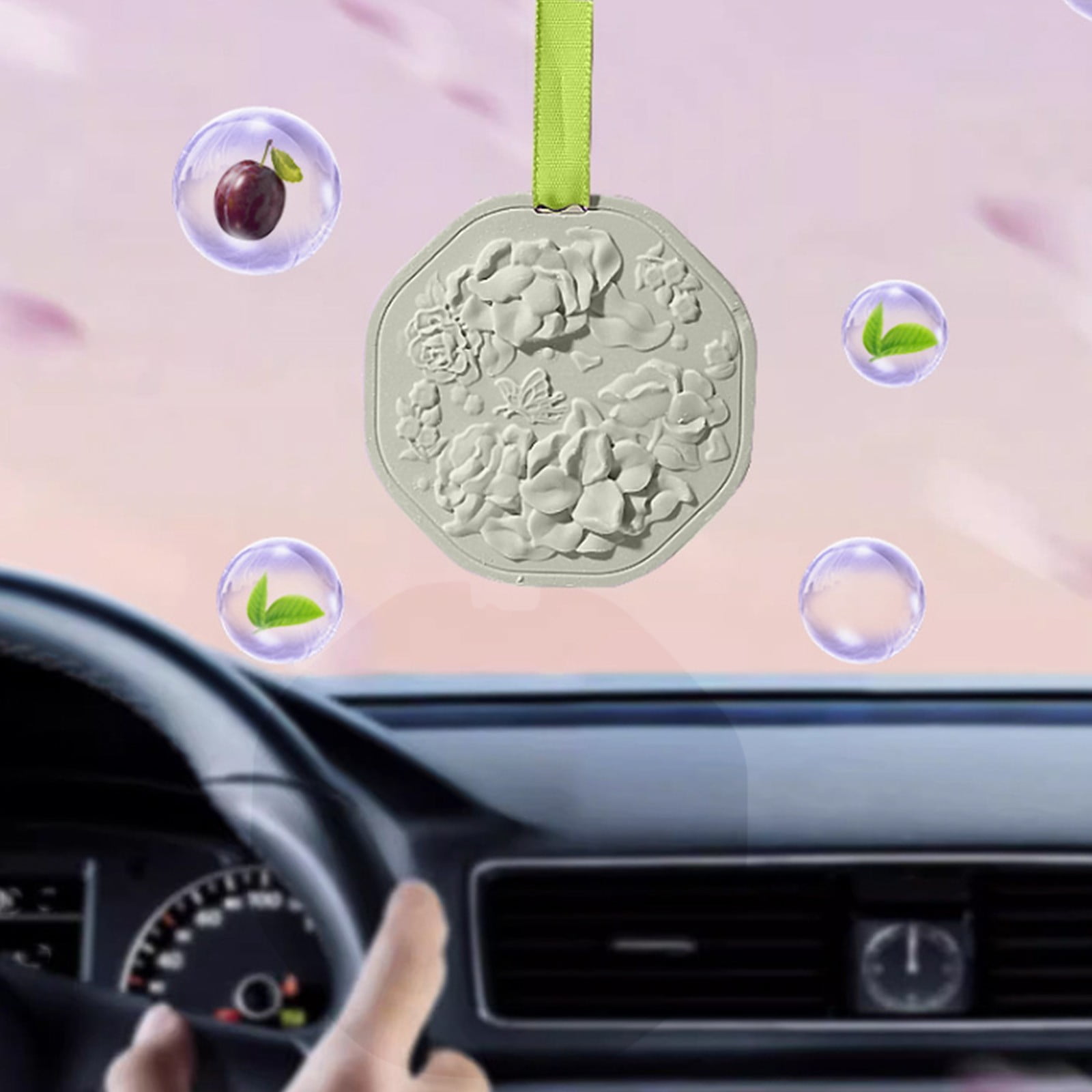 Clearance Czzoypi Oil Diffusers for Home (Green) Oil Diffuser Gypsum ...