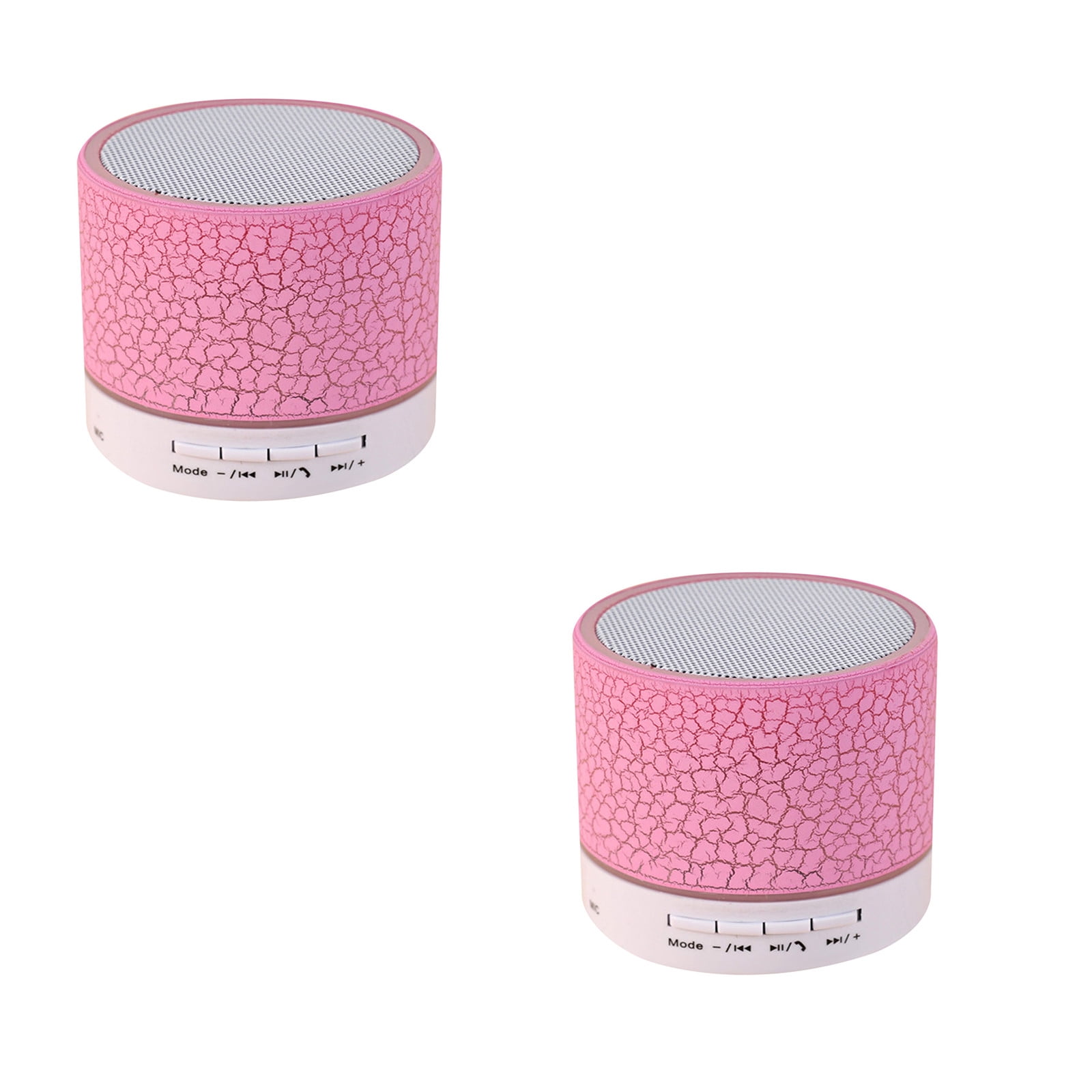 Clearance Czzoypi Speaker (Pink) Portable Speaker Led Mini Wireless ...