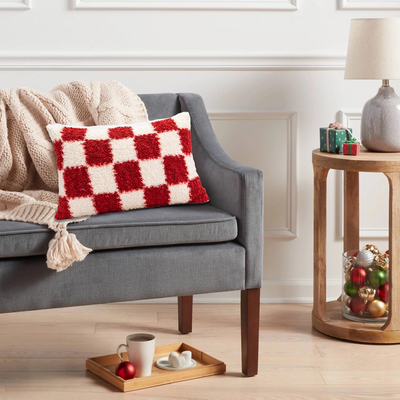 Clearance Czzoypi Throw Pillows (White), Pillows Modern Pillow Red ...