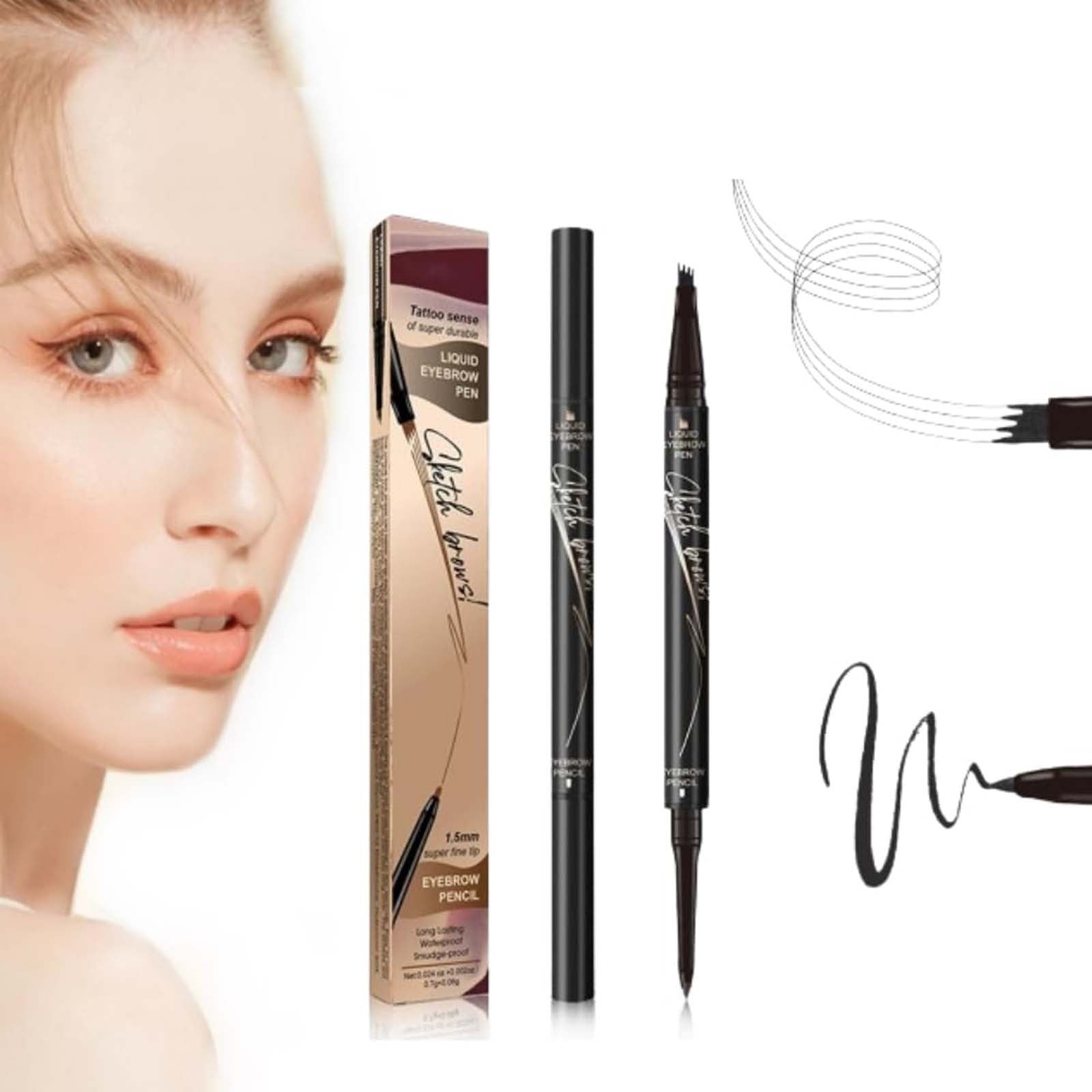 Clearance!DHALL 2 In 1 Eyebrow Pencil 2025 NEW Eyebrow Pencil 4 Fork ... Clearance!DHALL 2 In 1 Eyebrow Pencil 2025 NEW Eyebrow Pencil 4 Fork ...