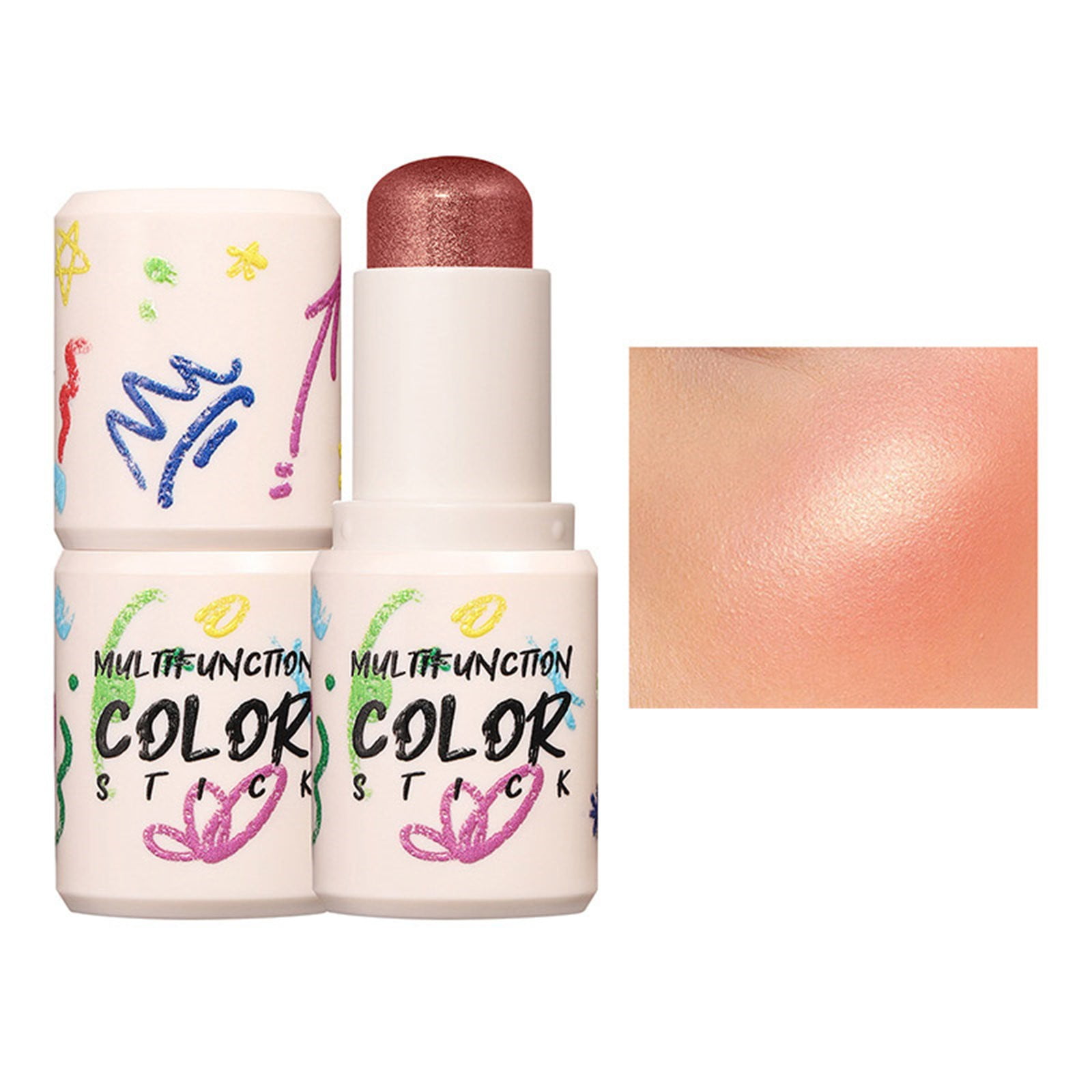 Clearance!DHALL Blush Stick for Cheeks,Pink Blush,Blush for Cheeks ...