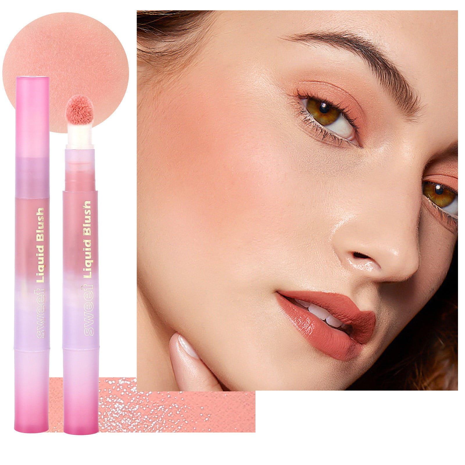 Clearance!DHALL Blush Stick for Cheeks,Pink Blush,Blush for Cheeks ...