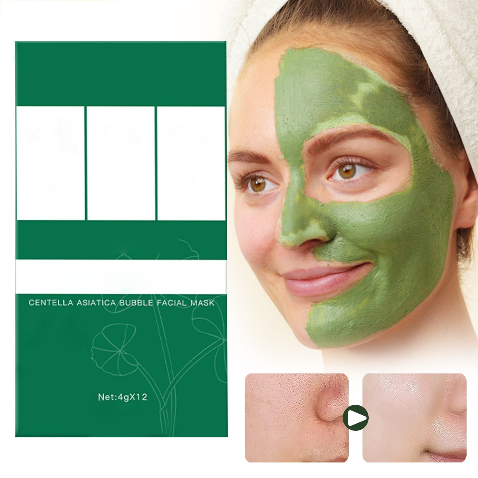 Clearance!DHALL Collagen Face Mask,Clay Mask,Pore Minimizer for Face ...