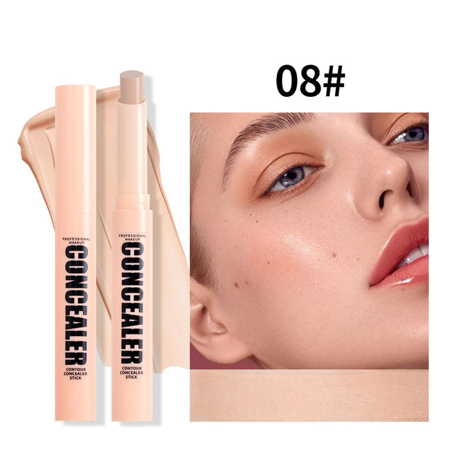 Clearance!DHALL Concealer Face Makeup Natural Shadow Stick Mark Cover ...