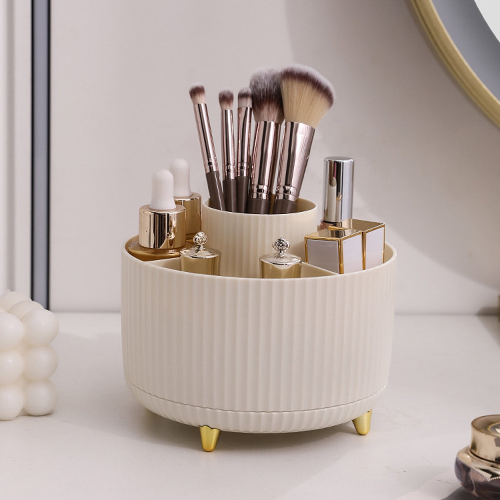 Clearance!DHALL Cosmetic Cases Makeup Box Storage Box Dust Proof Makeup ...