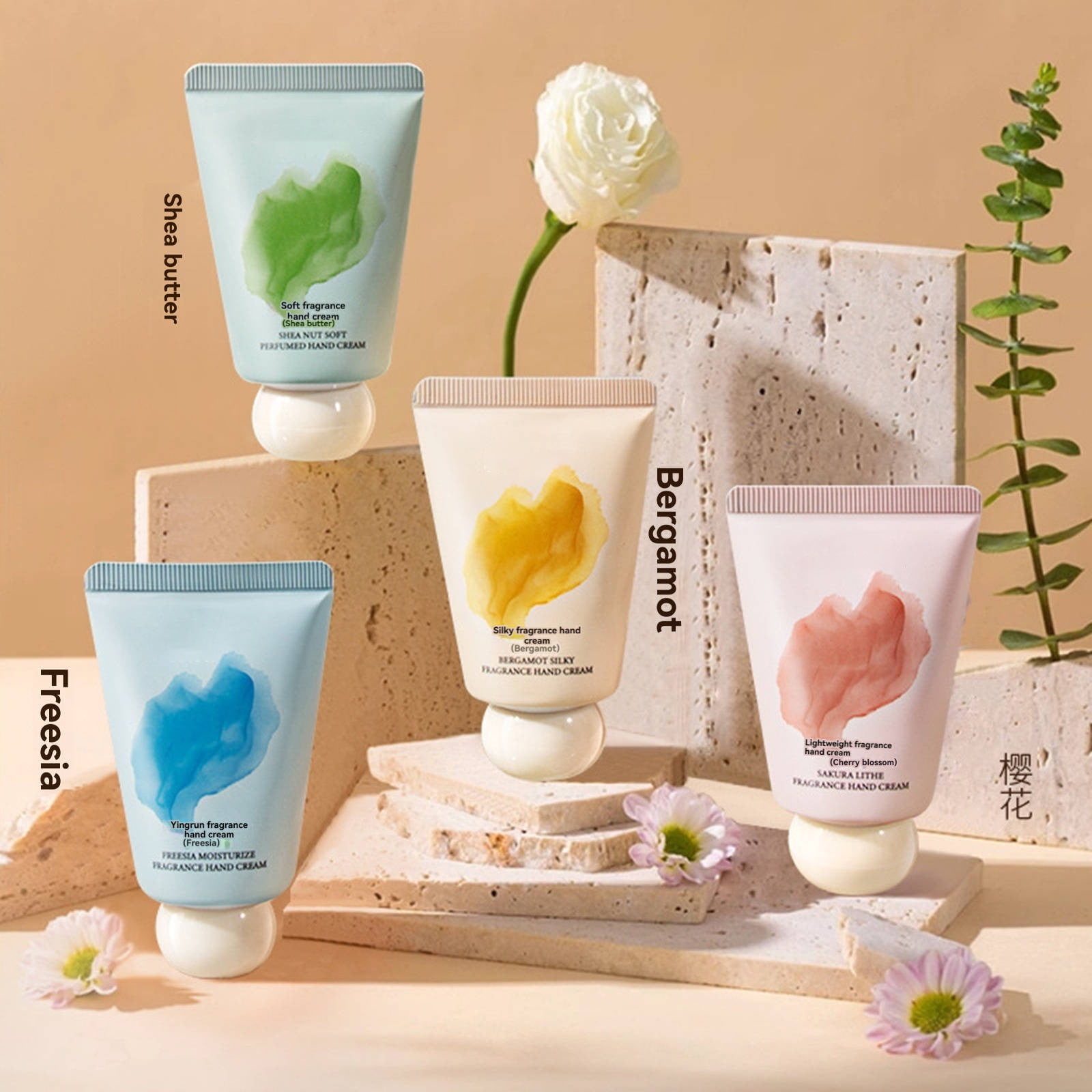 Clearance!DHALL Hand Creams Hand Lotion Travel Size For Dry Hands Mini ...