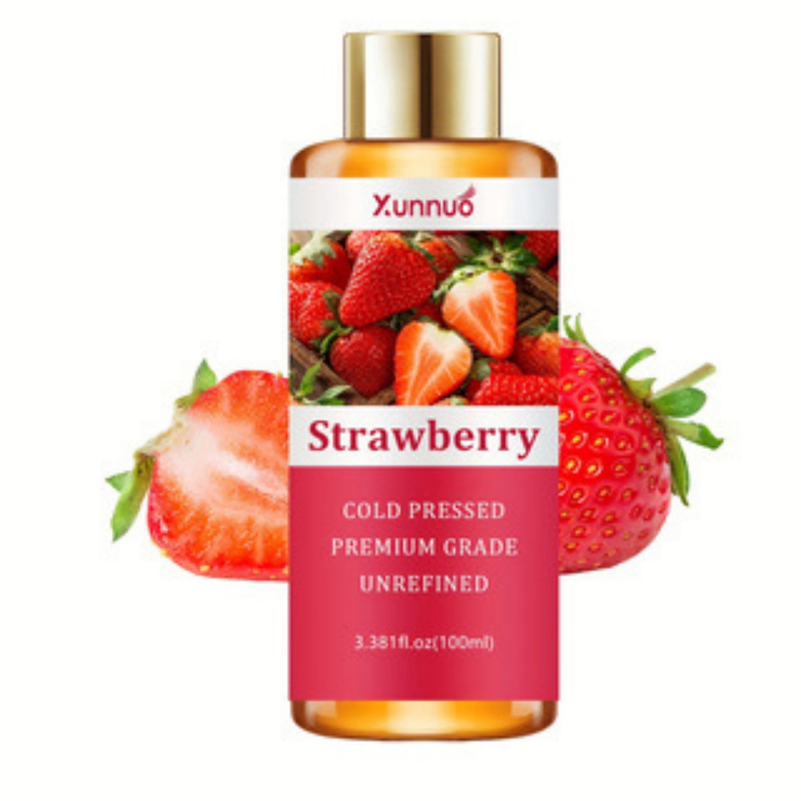 Clearance!DHALL Strawberry Essentialy Oil Body Mage Oil Firming And ...