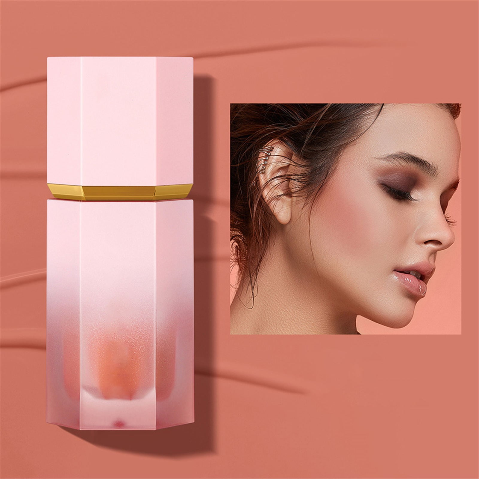 Clearance!DHALL Blush for Cheeks,blush makeup,Eight Color Powder ...