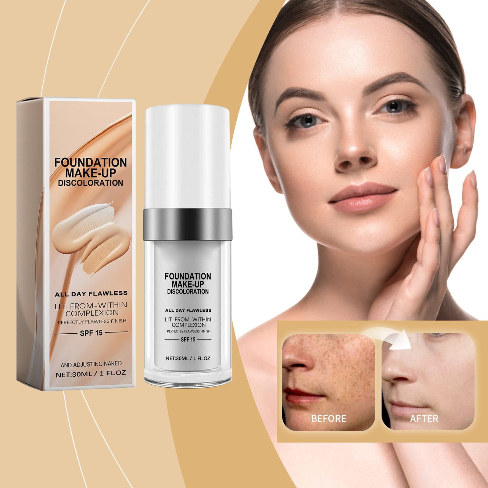 Clearance!DHALL Concealer,Concealer for Women,Color Changing Foundation Liquid Full Coverage ...