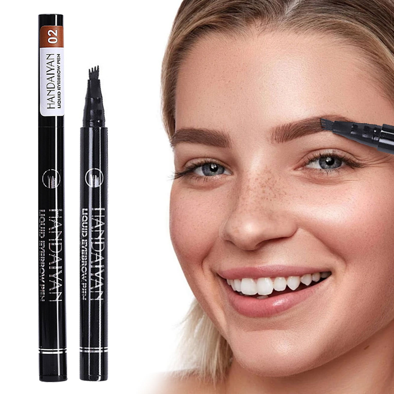 Clearancedhall Eyebrow Pencils For Womeneyebrow Pencil3d Eyebrow Pencil With 4 Fork Tips New
