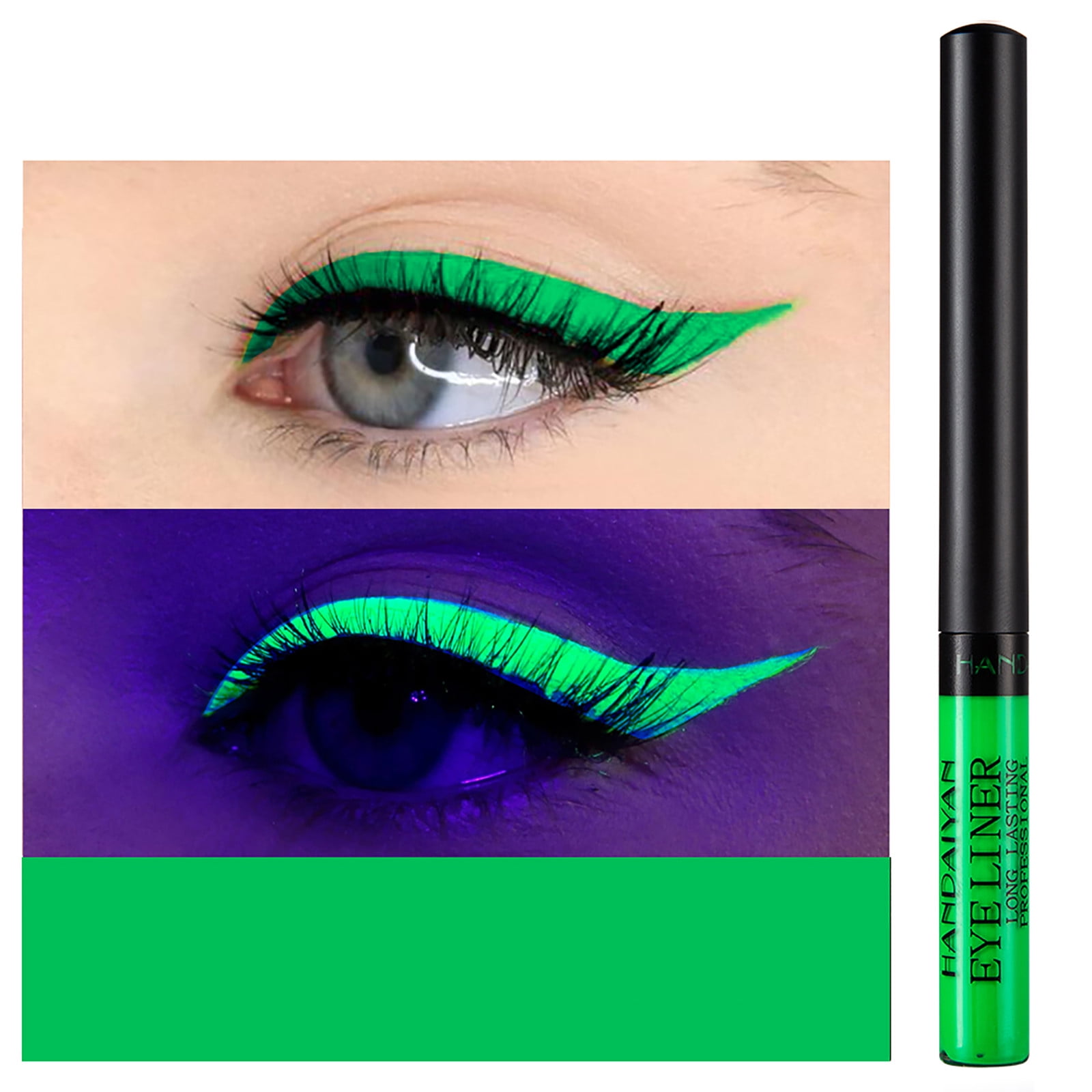 Clearance!DHALL Eyeliner,Waterproof Eyeliner,Colorful Colored Gel ...