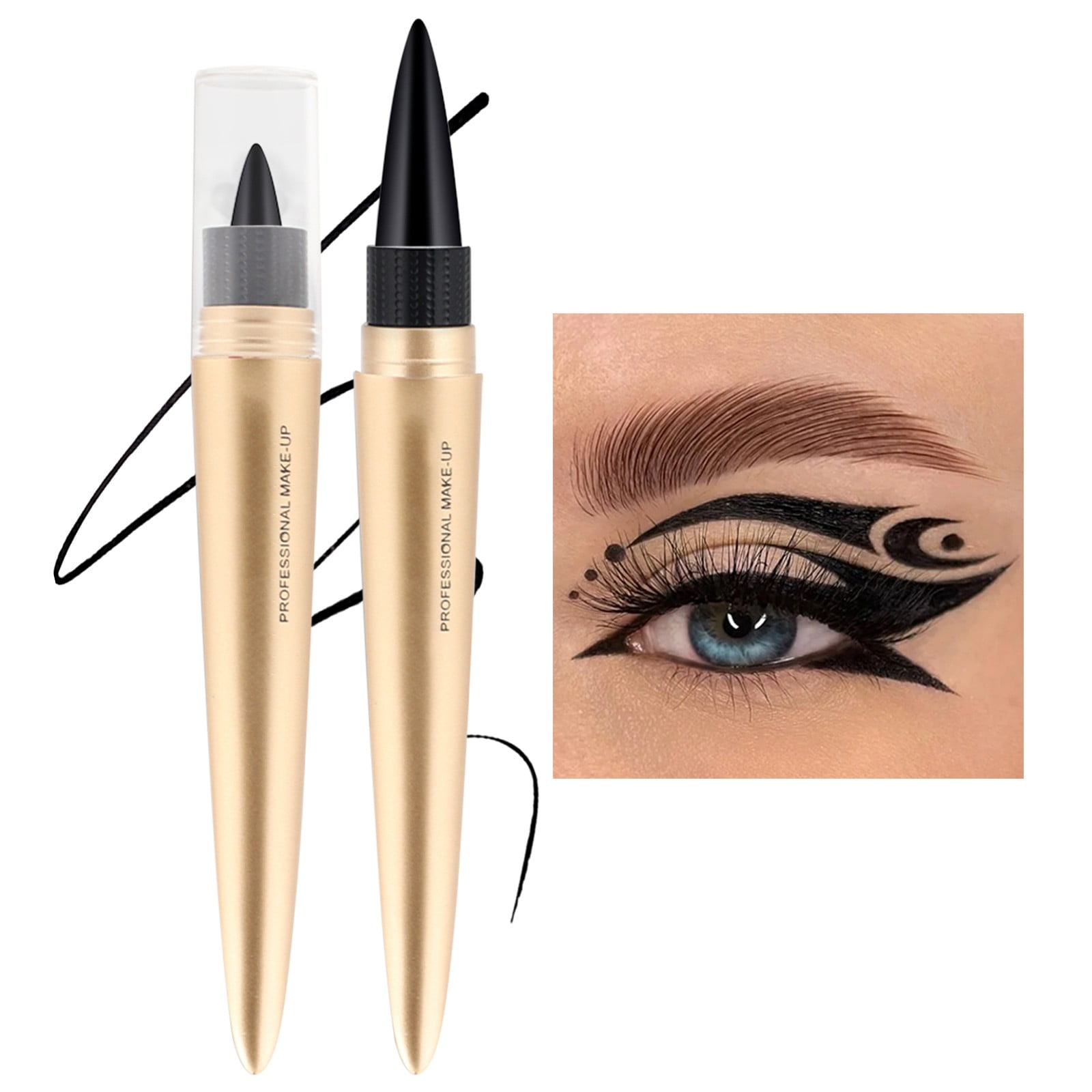 Clearance!DHALL Eyeliner,Waterproof Eyeliner,Rich Eyeliner Color ...