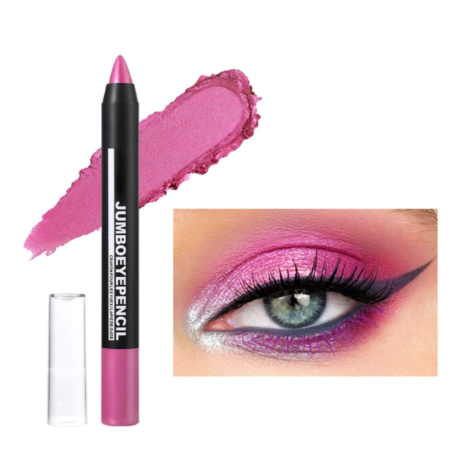 Clearance!DHALL Eyeshadow Stick,12 Colors Glitter Eye Pencil Shadow ...