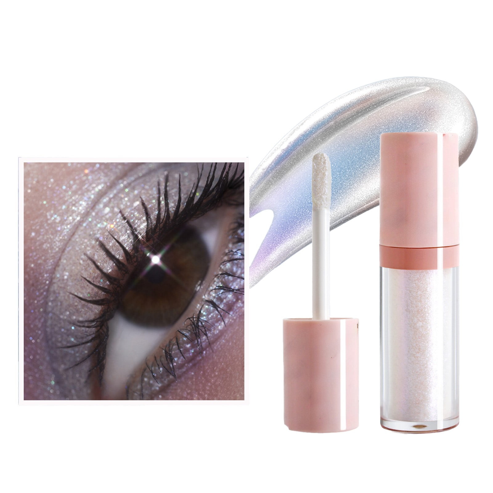 Clearance!DHALL Eyeshadow Stick,Metallic Liquid Eyeshadow Multi Looks ...