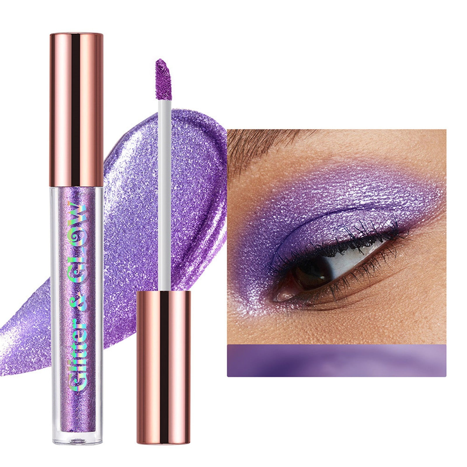 Clearancedhall Eyeshadow Stickpearlescent Shiny Liquid Eye Shadow Ten Color Single Package