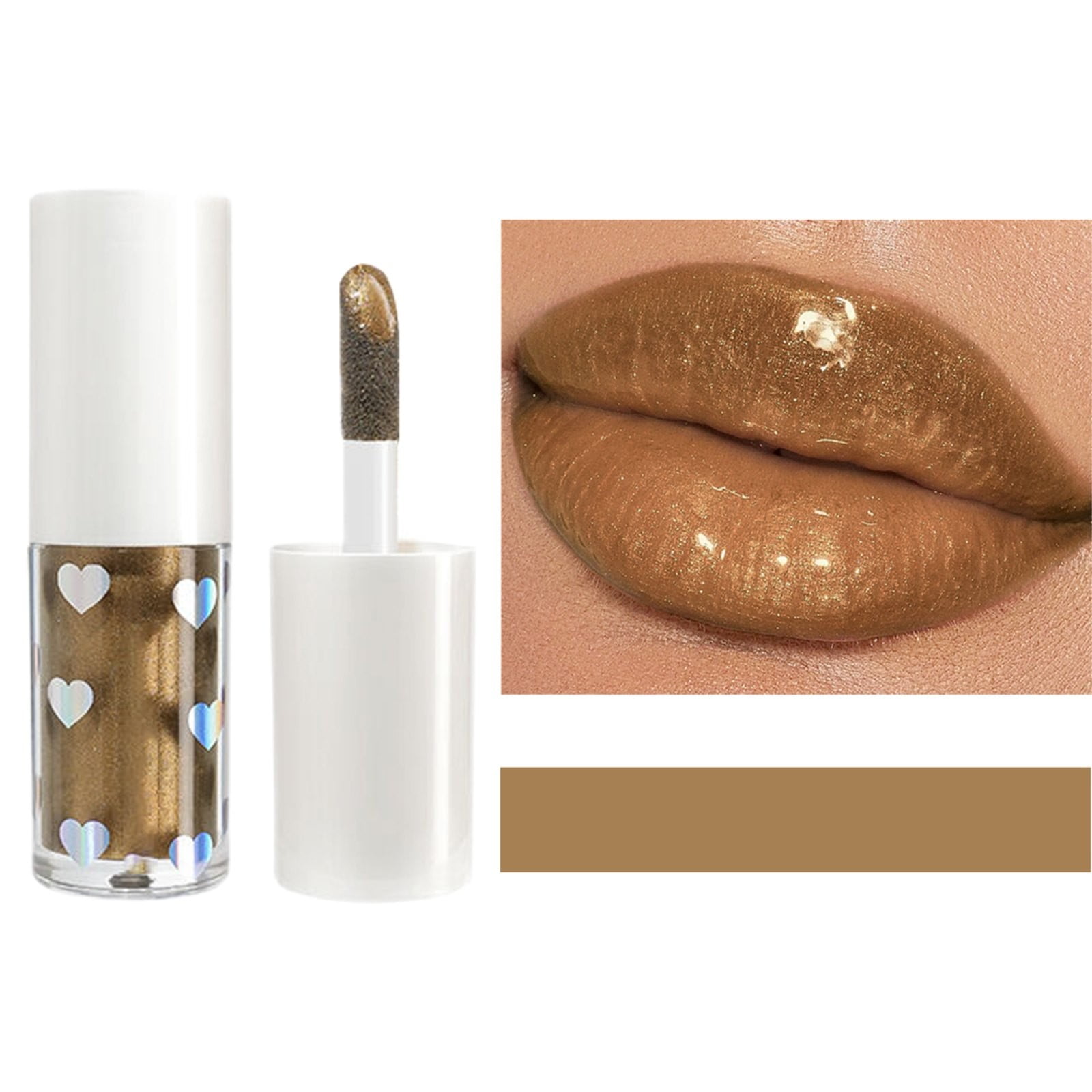 Clearance!DHALL Lip Balm,Lip Mask,6 Color Pearlescent Lip Glaze Long ...