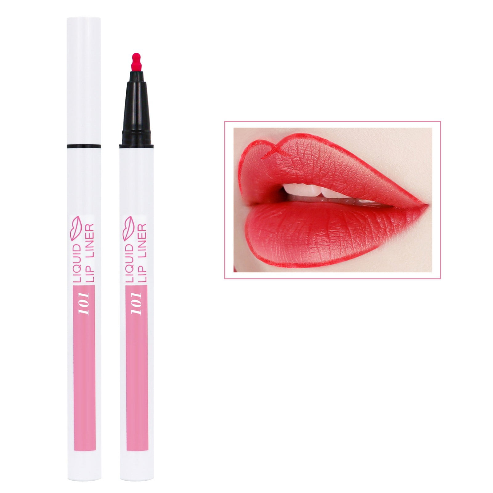 Clearance!DHALL Lip Liner,Lip Liner Pencil,Liquid Lip Liner Lip Glaze ...