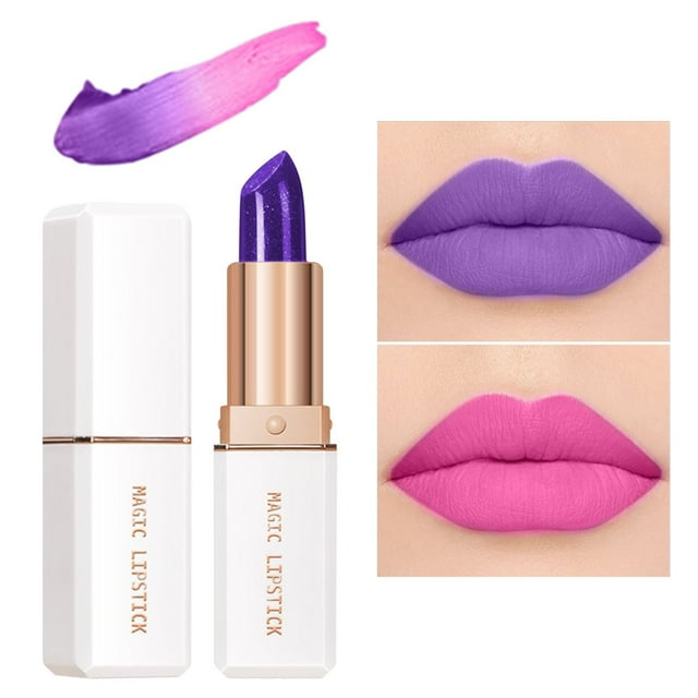 Clearance!DHALL Lip Stain,Lipstick,Temperature Change Lipstick Non ...