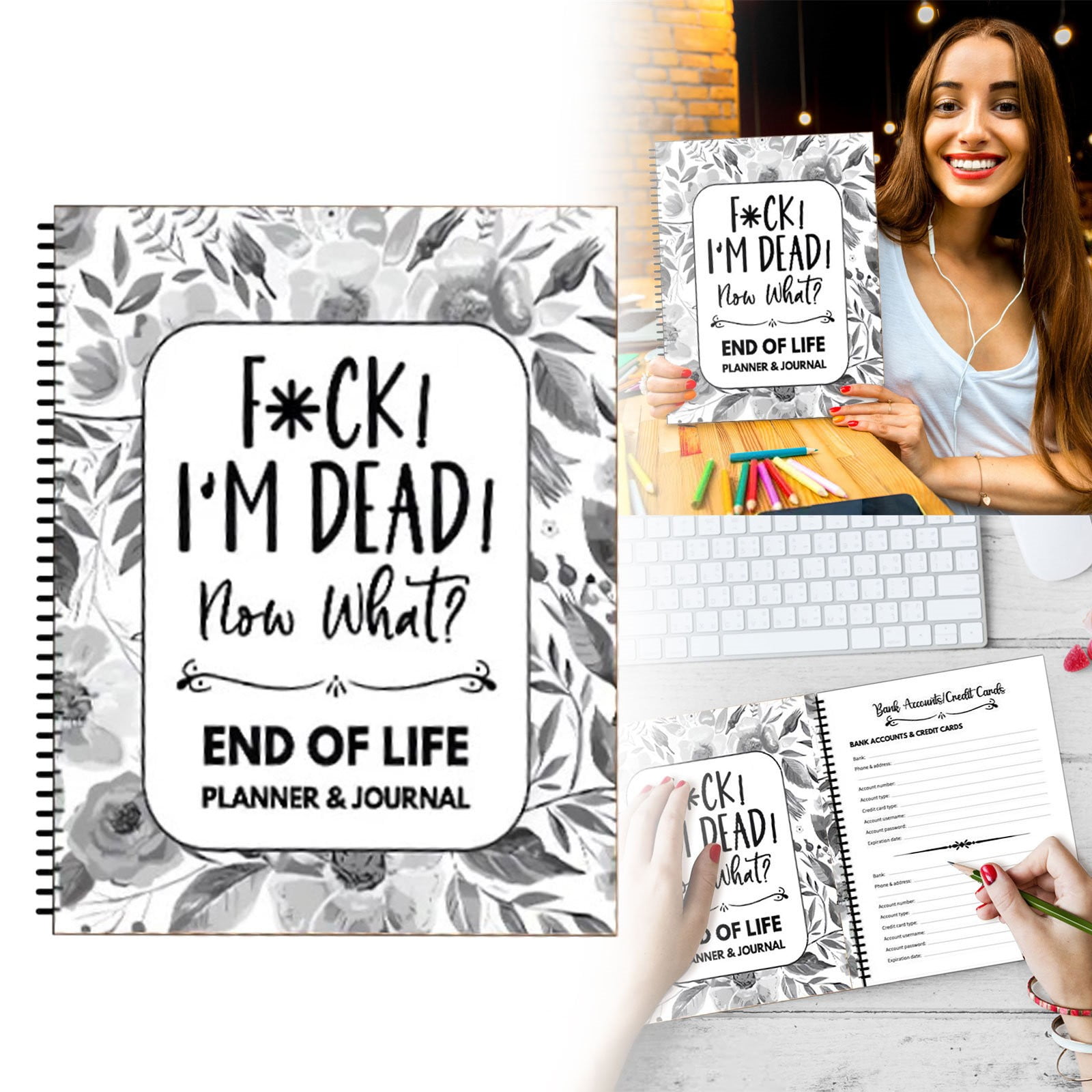 Clearance! I'M Dead End Of Life Planner I'M Dead Now What Book Planner ...