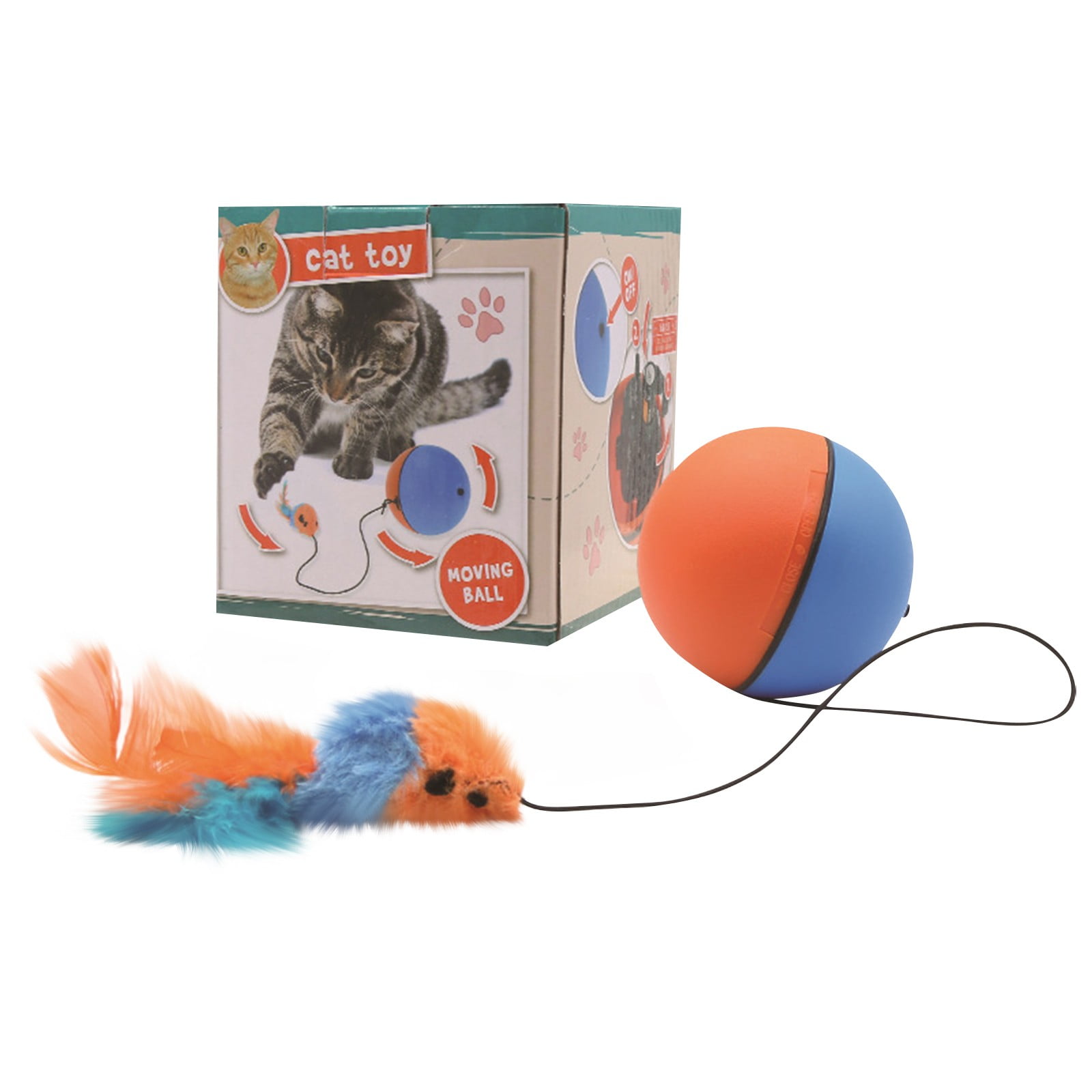 Clearance Deal Cat Toys & Dog Toys, Interactive Cat Toy Ball with ...