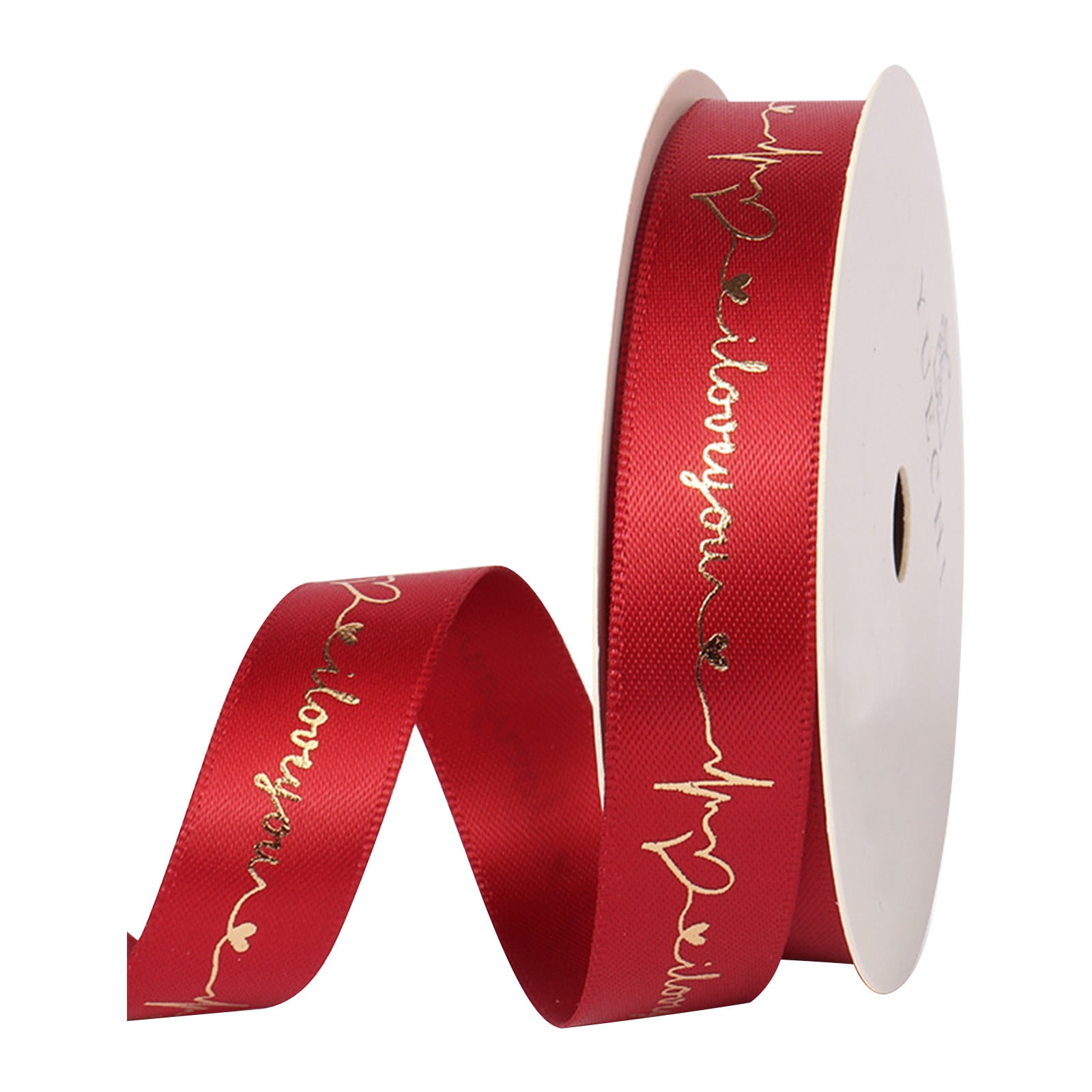 Clearance Deals 5 Yards Thin Satin Ribbon for Valentine's Day Ribbons ...