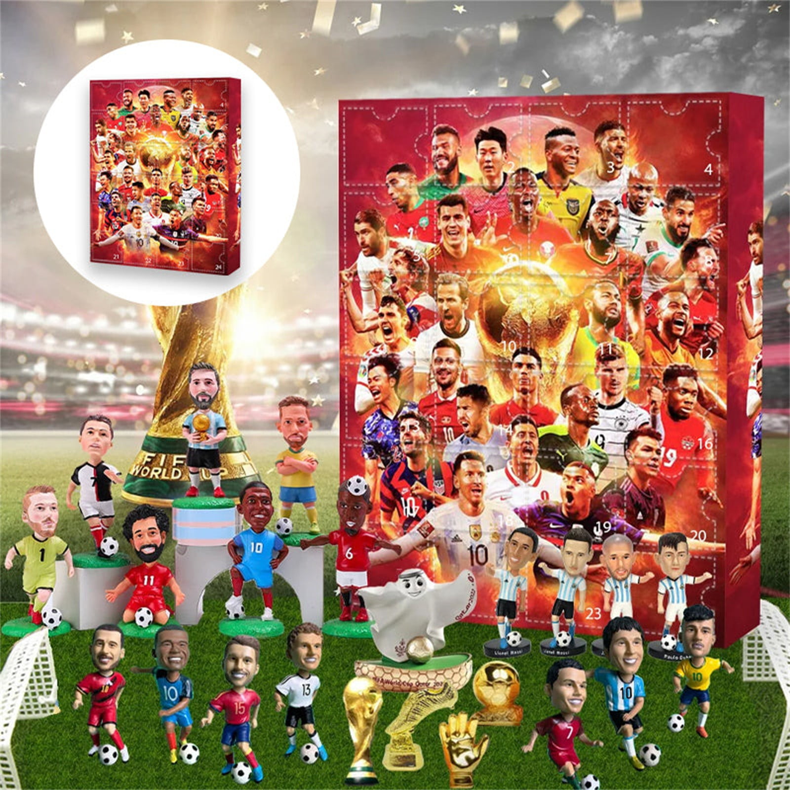 Clearance Deals!Advent Calendar 2024 Kids, World-Cup 2024 Advent ...