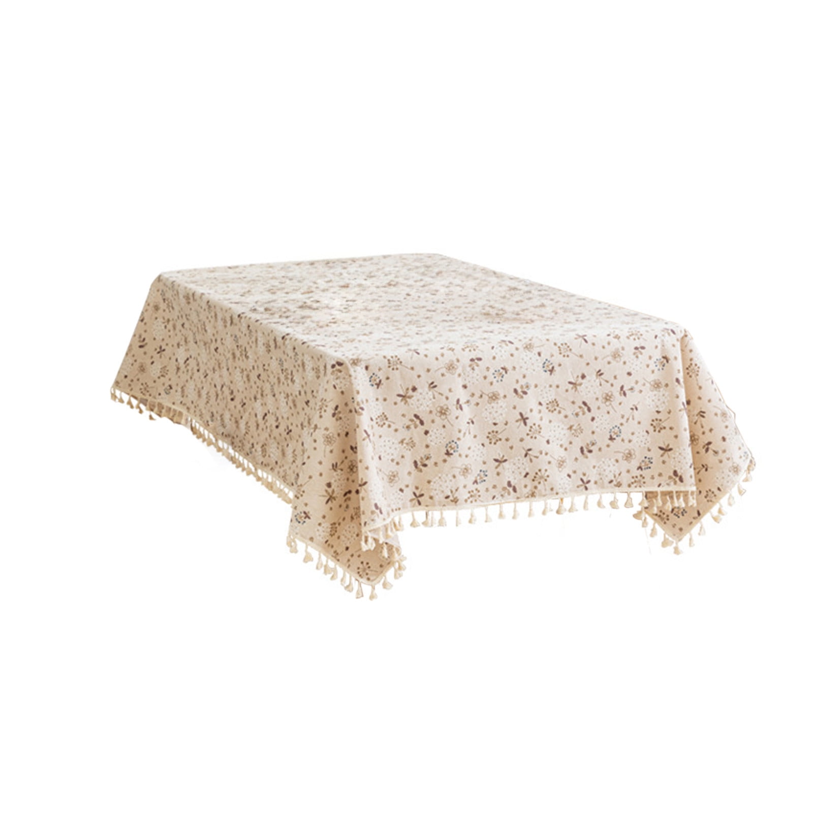 Clearance Deals!Amvlyk Rectangle Tablecloth Linen Fabric Table Cloth ...