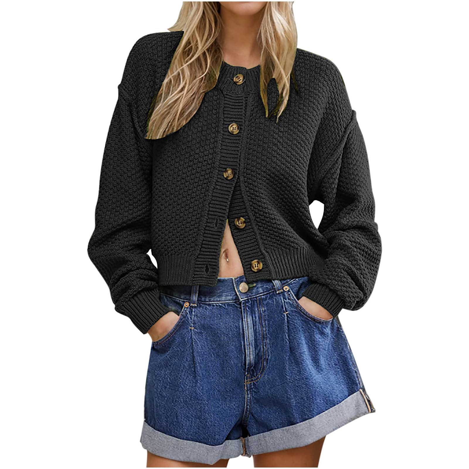 Buigttklop Women'S European and American Fashion Round Neck Single ...