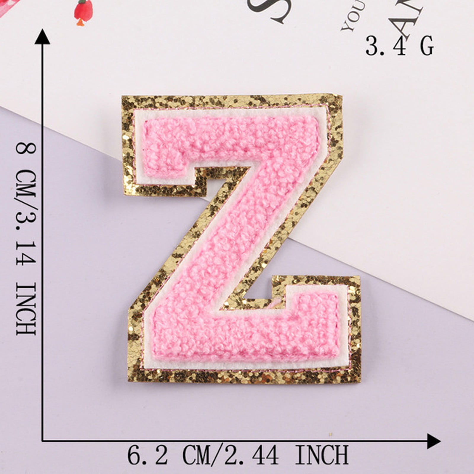 Flash Deals! Computer Embroidery Label Towel Embroidery English Letter ...