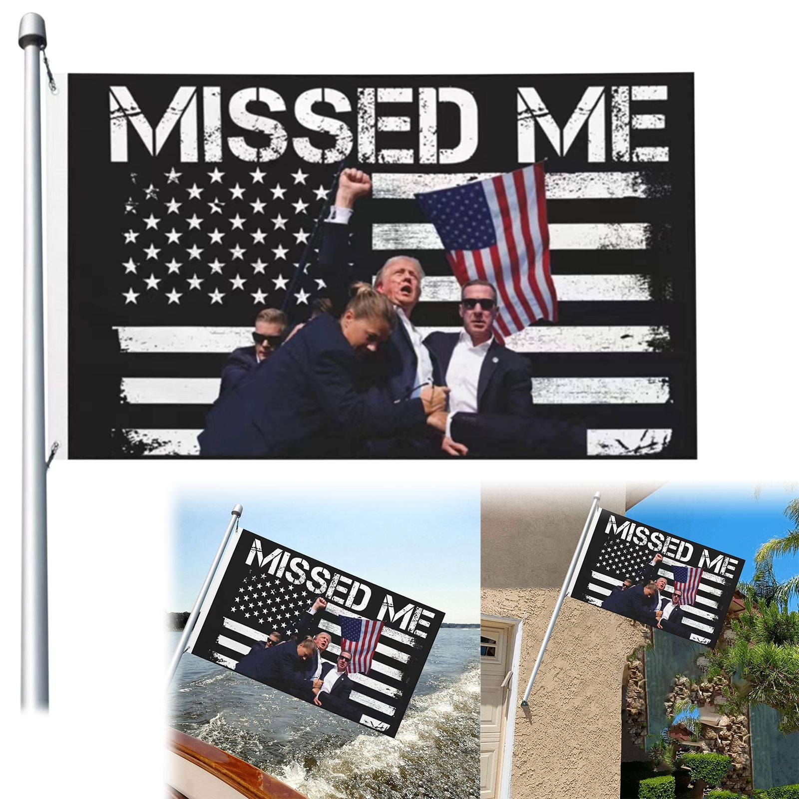 Clearance Deals!Crcmjuhgsa Flags Banners Shooting Flags 2024 Flags ...