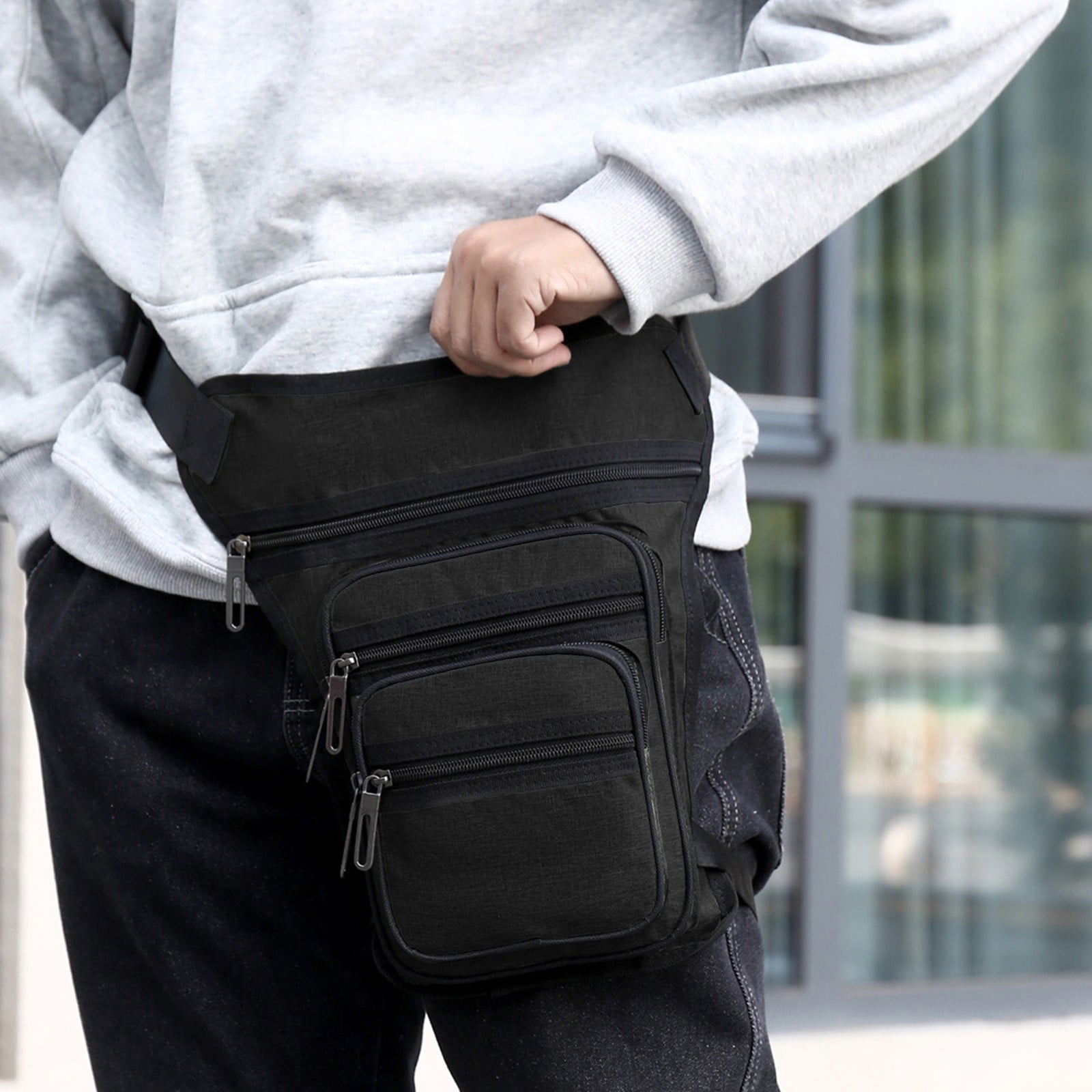 Clearance Deals! JGF844 Crossbody Bag Men's Watertight Material Chest ...