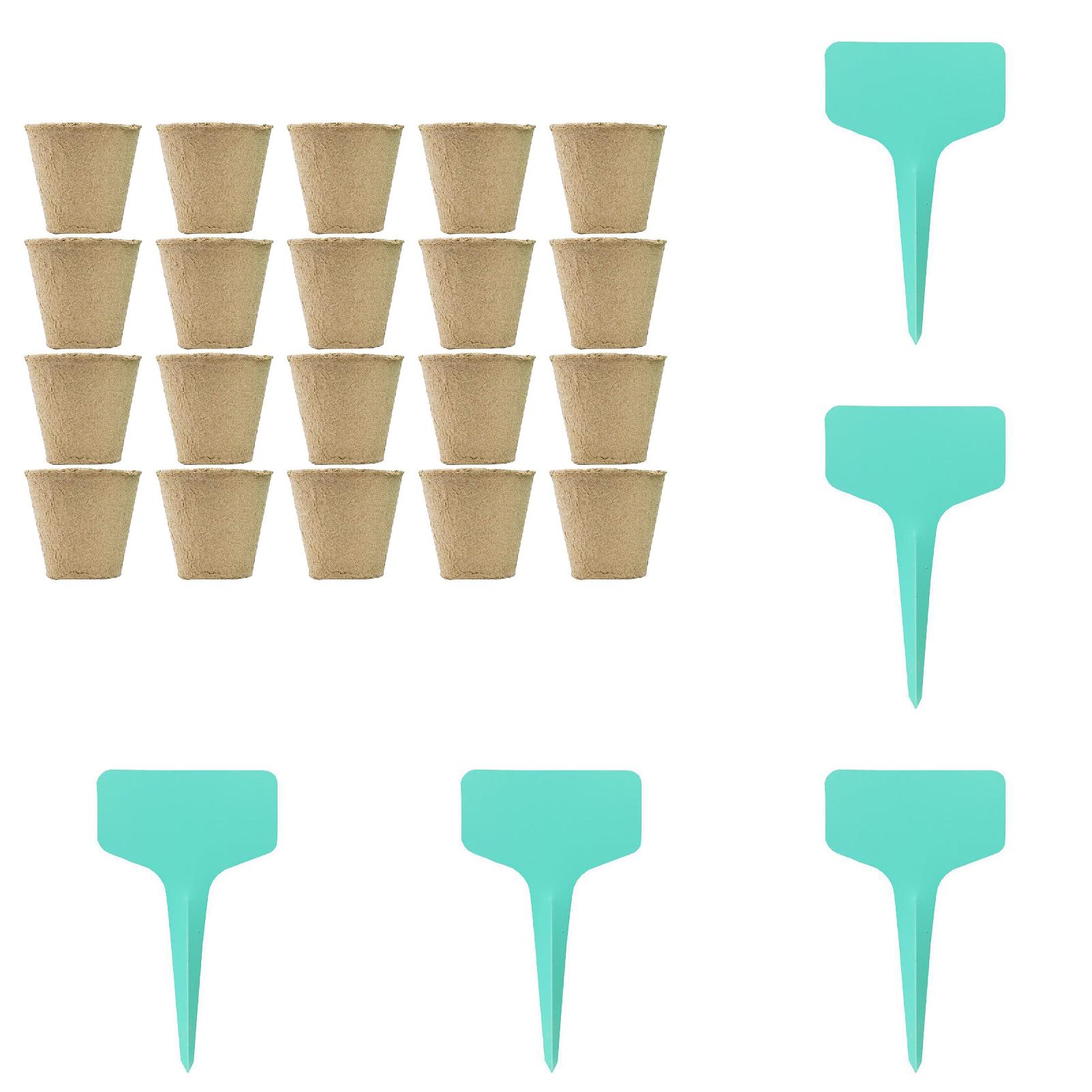 Clearance Deals! Lssam Peat Pots,Seedling Pots,Planter Box,Pvs Green ...