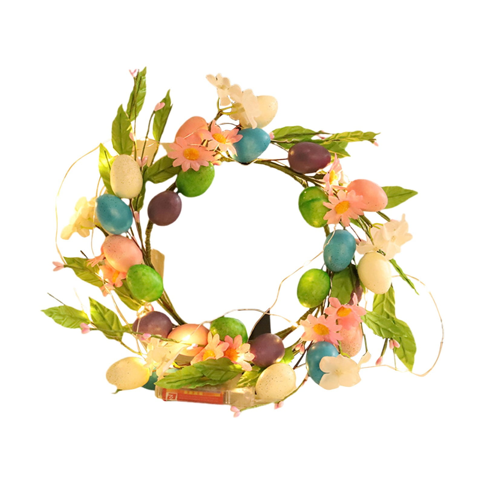 Clearance Deals Spring Is In The Air: Easter Egg Wreaths Are A Perfect ...
