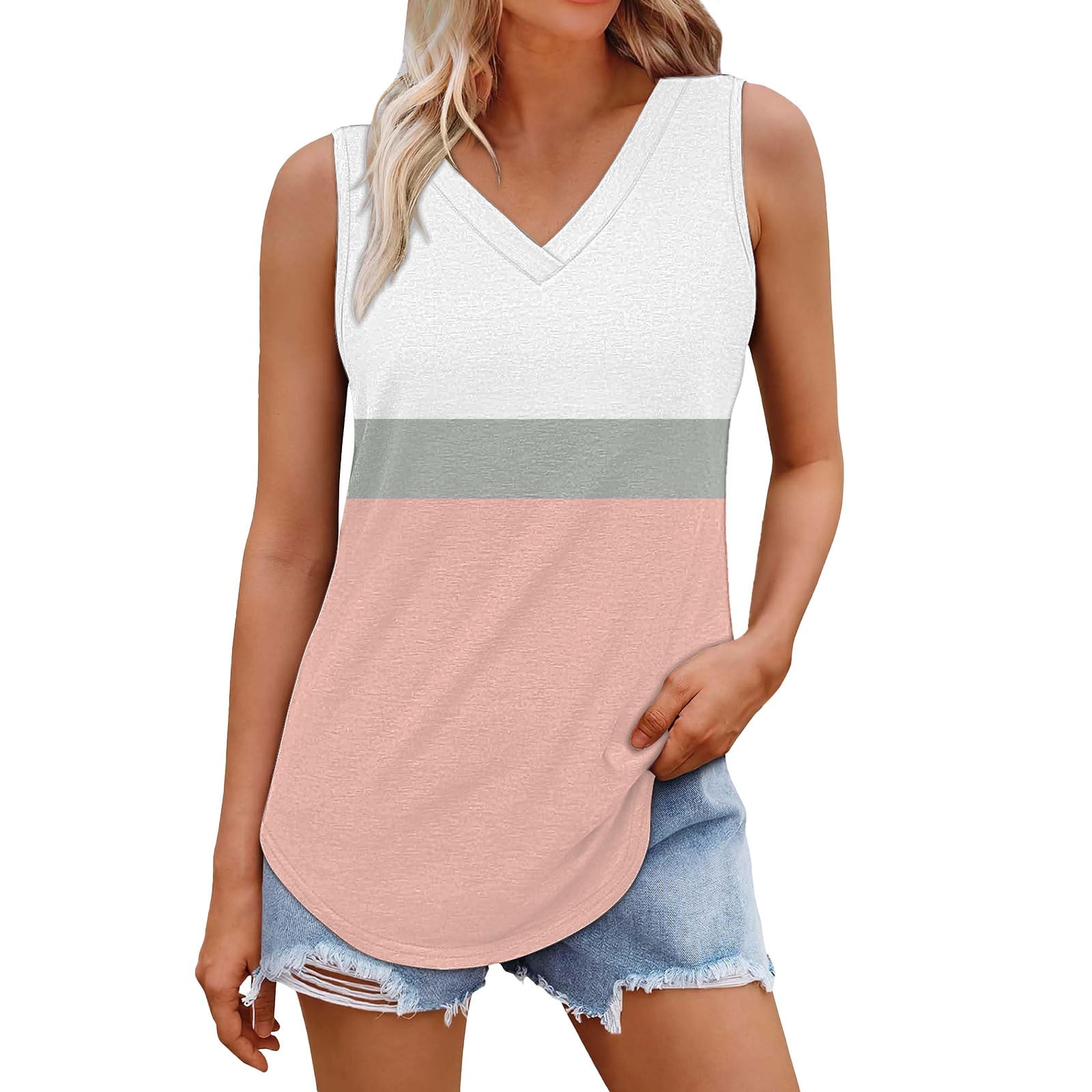 Clearance! Delayuji Compression Tanks for Women Workout Tanks for Women ...