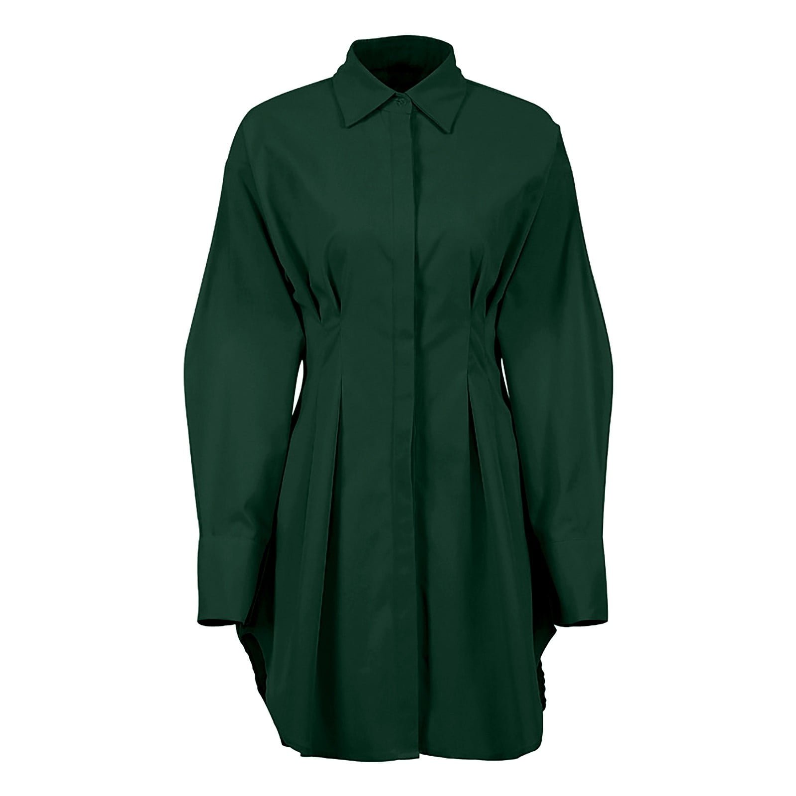 Clearance! Delayuji Cotton Shirts for Women Spring and Summer Dresses ...