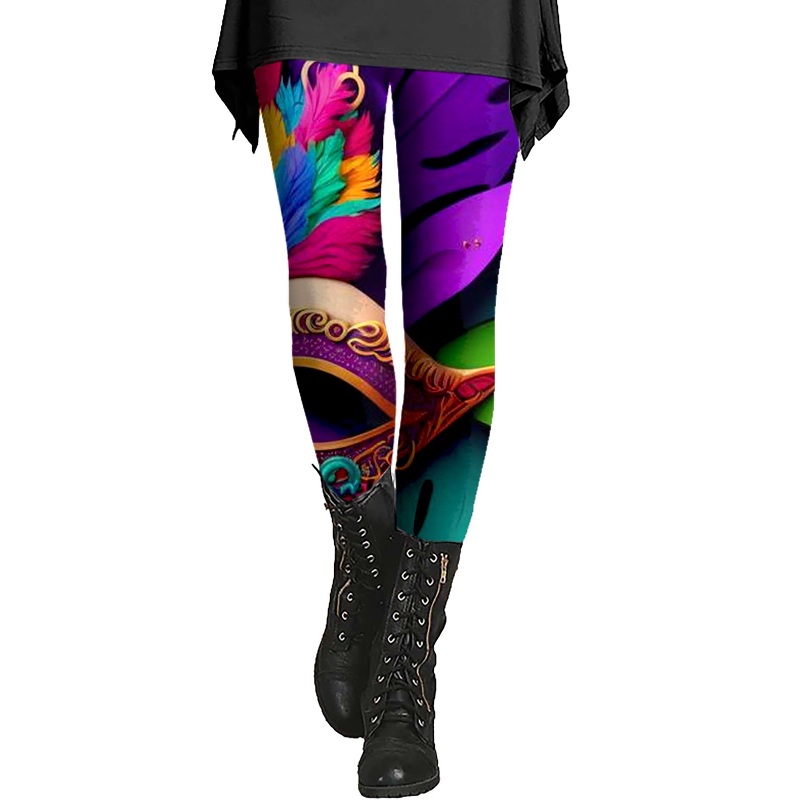 Clearance! Delayuji Fleece Lined Leggings Women Leggings for Women ...