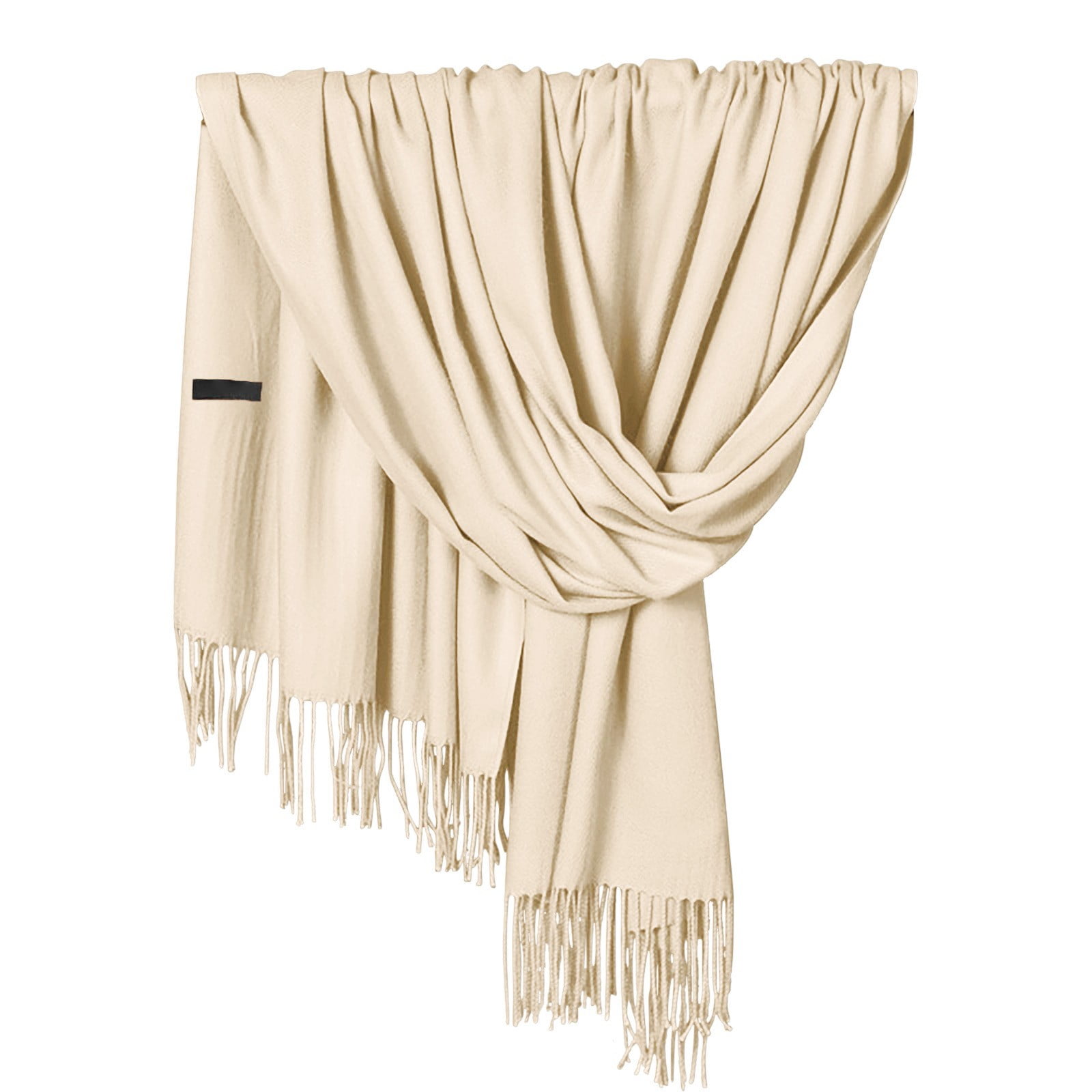 Clearance! Delayuji Pashmina Scarf for Women Scarf for Women Women Pashmina Scarf Soft Solid ...